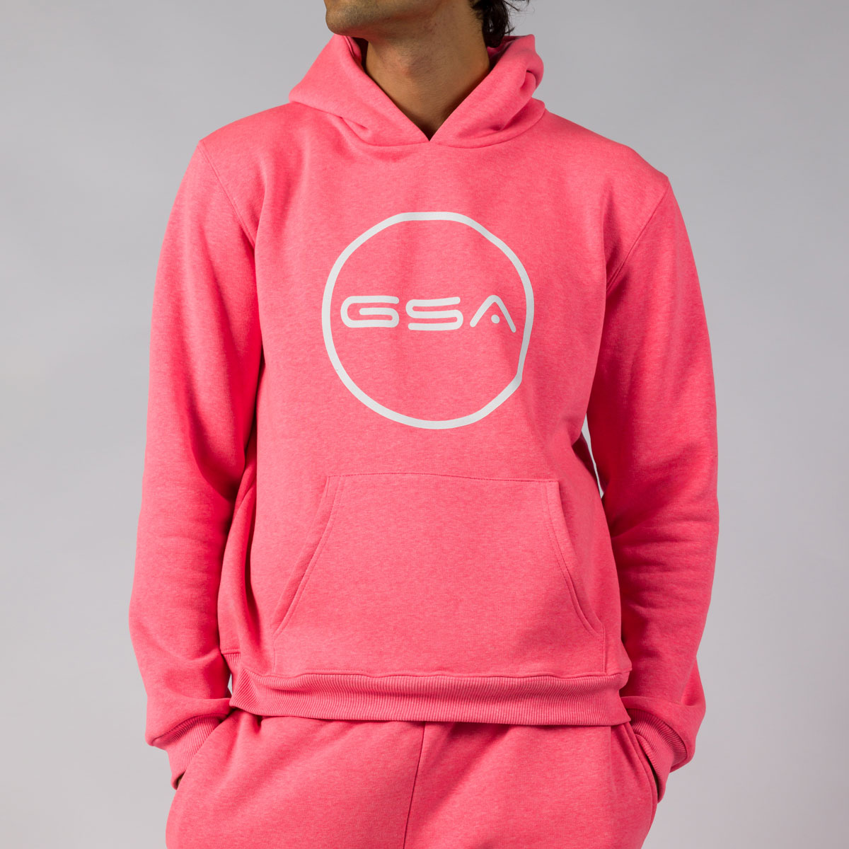 GSA Men’s Supercotton Big Logo Hoodie Fleece - GSA Sport