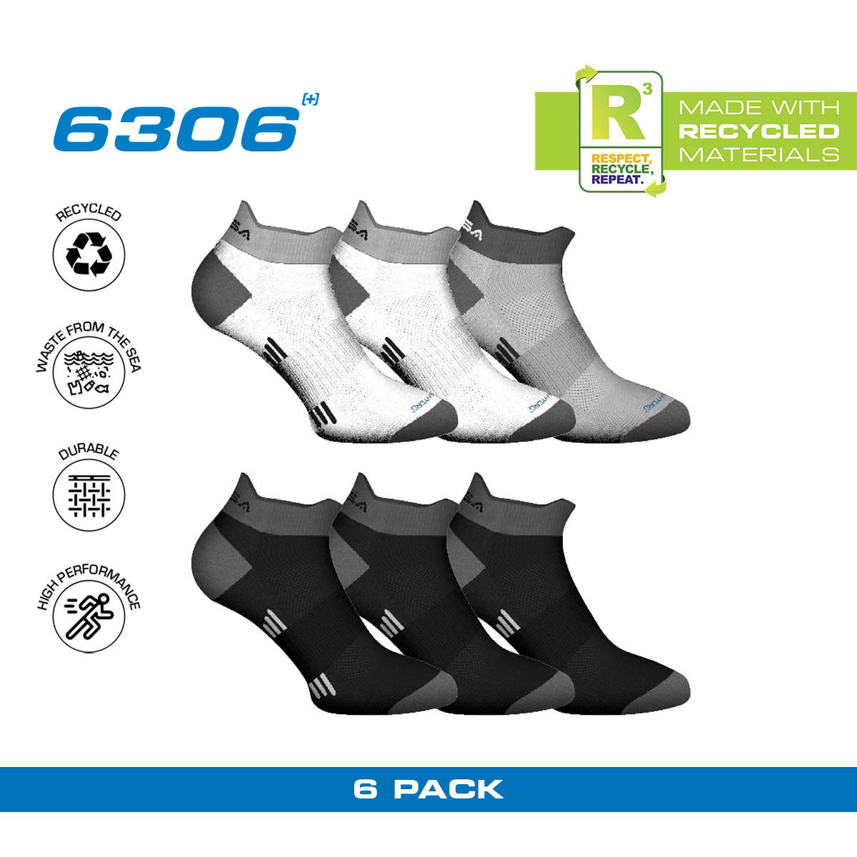 GSA HYDRO[+] 6306 Men’s Ultralight High Performance Low Cut Recycled ...